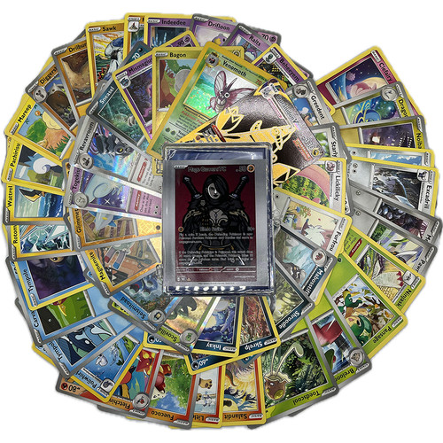 "Pokémon Trading Card Repack" 50 Cards with Protective Case & Random ...