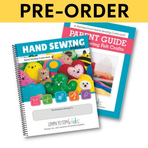 Hand Sewing Curriculum (physical product) | Learn To Sew Kids