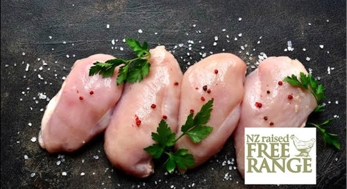 NZ Free-range CHICKEN BREAST BL/SL 1KG | Greenerpastures.co.nz