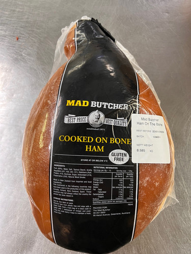 WHOLE HAM ON THE BONE 9.5kg (COOKED) | Greenerpastures.co.nz