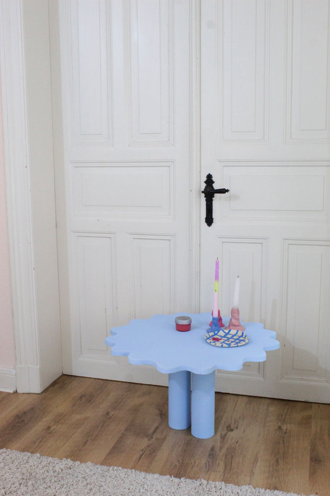 Poster tube side table for around 15 bucks