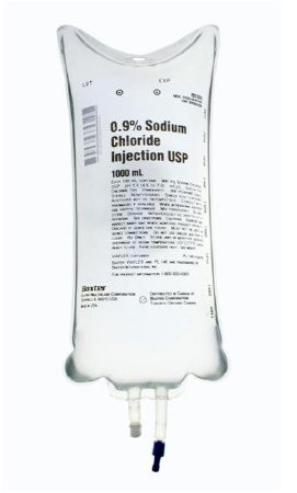 Replacement Preparation Sodium Chloride, Preservative Free 0.9% IV ...
