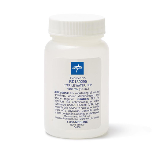 Sterile Water - 100mL | Home Medical Supply