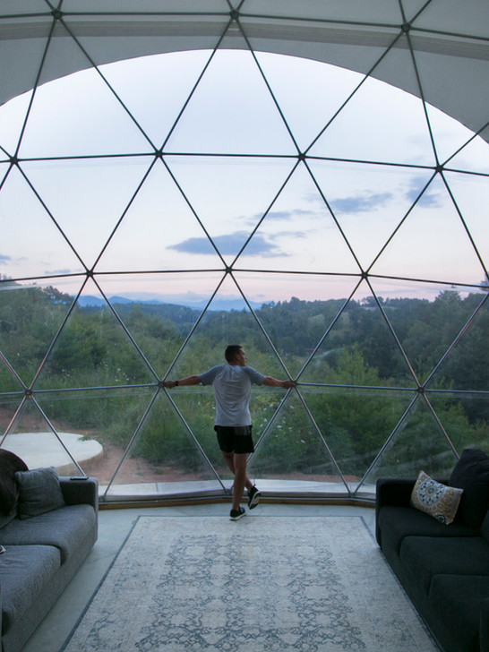 Dome Glamping in Asheville, NC | Asheville Glamping in North Carolina