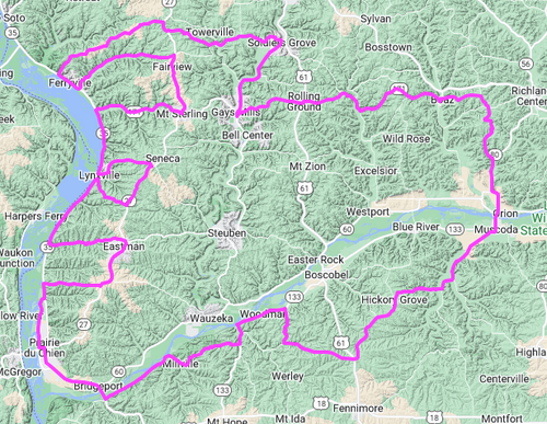 Great River Road Rally (GRRR) Southern Loop | Driftless Roads USA