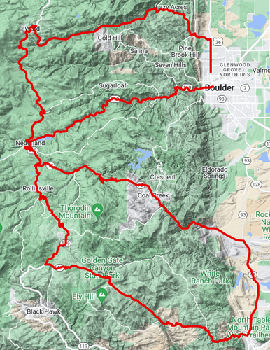 Boulder Golden CO Loop | Driftless Roads USA