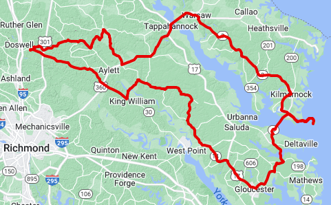 Doswell Chesapeake Loop | Driftless Roads USA