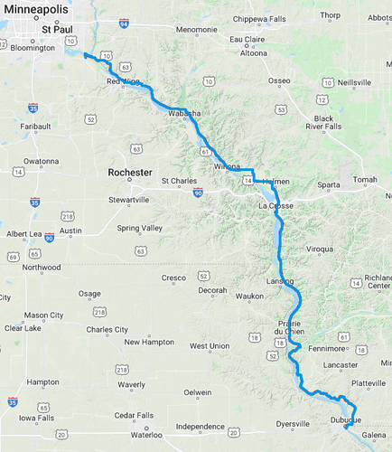 Great River Road - Wisconsin | Driftless Roads USA