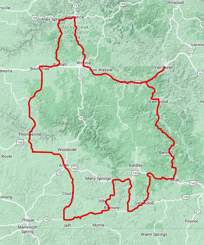 Van Buren Loop | Driftless Roads USA