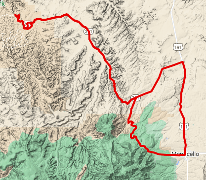 Monticello, UT Loop | Driftless Roads USA