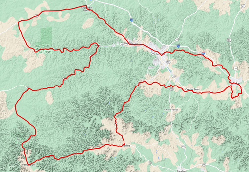 Kerrville TX Loop | Driftless Roads USA