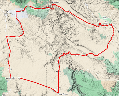 La Sal Naturita Loop | Driftless Roads USA