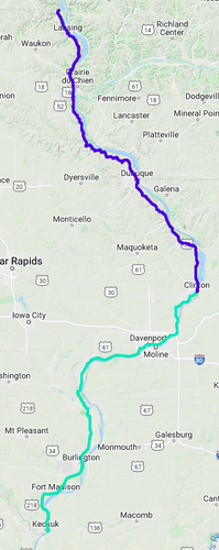 Great River Road - Iowa | Driftless Roads USA