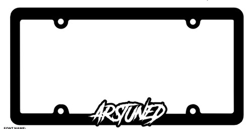 ARSTUNED License Plate Cover | ARS Tuned