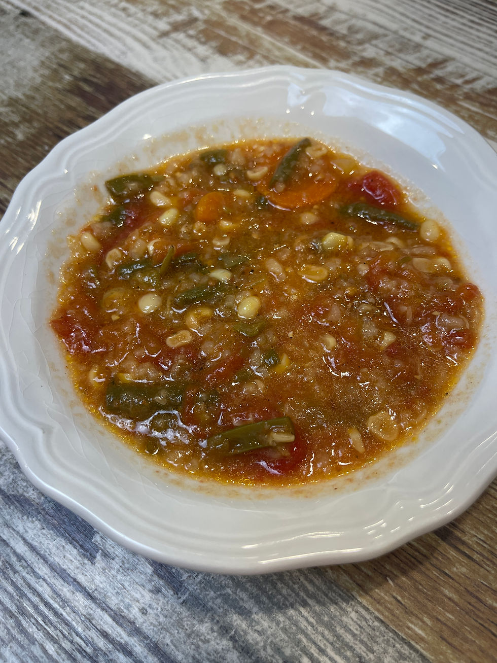 HAROLD'S NO WASTE VEGETABLE SOUP