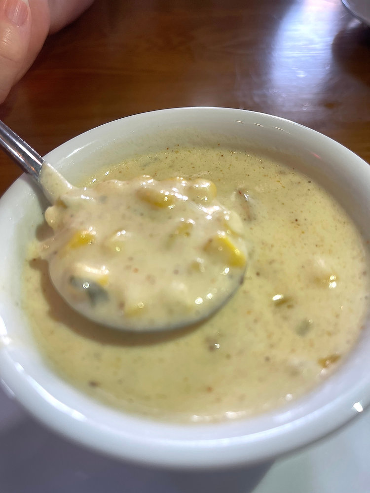 CRAWFISH CORN BISQUE