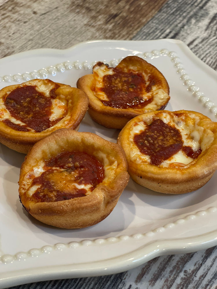 MINI CHICAGO DEEP DISH PIZZAS