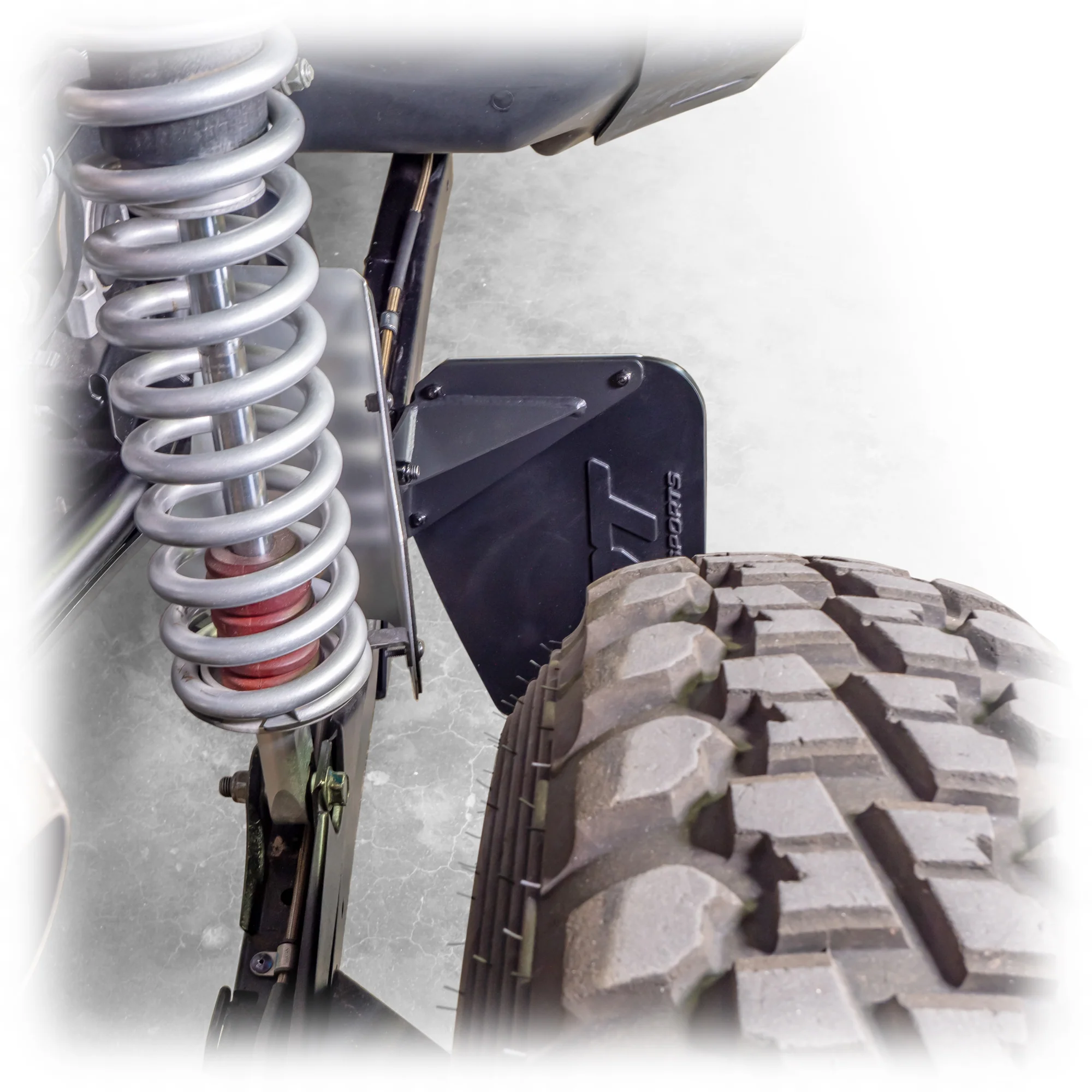 Polaris RZR Pro XP Billet Aluminum Rock Guards Mud Flaps | Kwiksaw Racing