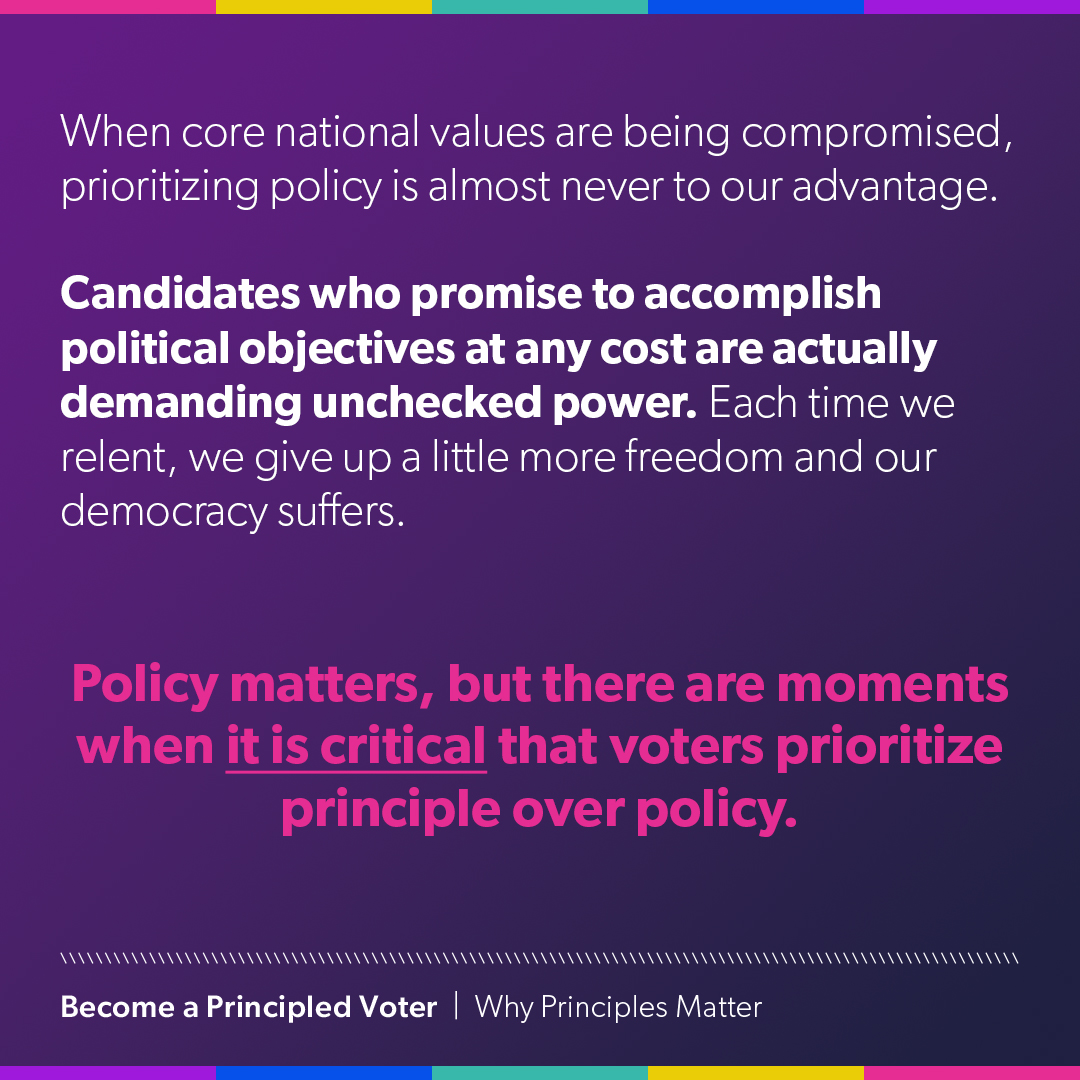 Why Principles Matter