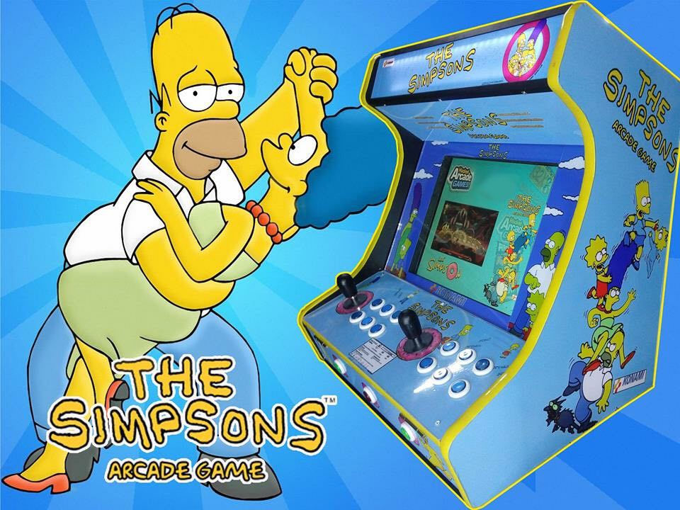 19"/21" The Simpsons Bartop Arcade with Hypermax - 36,000 Games ...