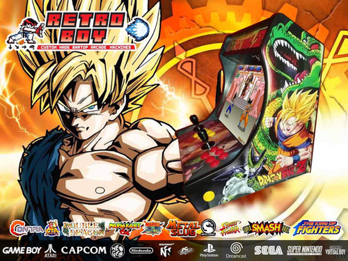 19”/21" Dragon Ball Z Bartop Arcade with Hypermax & 36,000 games ...