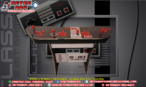 NINTENDO RED 4 Player Pi Stick with Removable Stand & 16,000 games ...