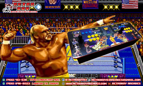 WWF Wrestlefest PC Arcade Stick with Hypermax System - 36,000 games ...