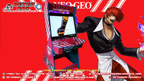 32” to 42” Neo Geo Full Size Buildable Arcade Machine | RetroBoy Arcades