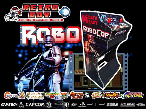 Robocop 2 Player Arcade Pedestal with 36,000 games | RetroBoy Arcades