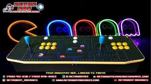 Pacman PC Arcade Stick with Hypermax PC System - 36,000 Games & 80 ...