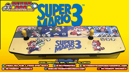 SUPER MARIO BROS 3, 2 Player PC Arcade Stick with 36,000 games ...