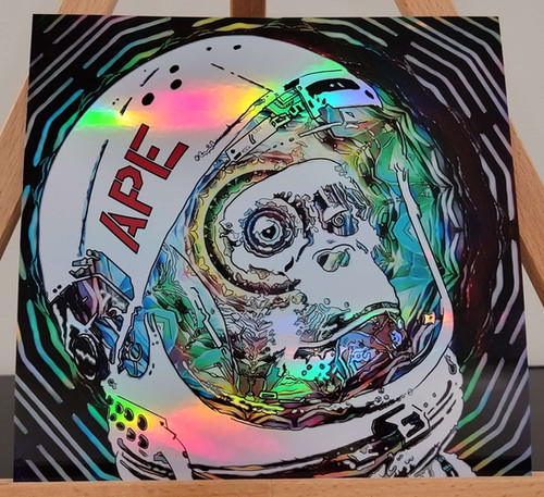 "Deep Space APE" Art Print | DINOSPORES