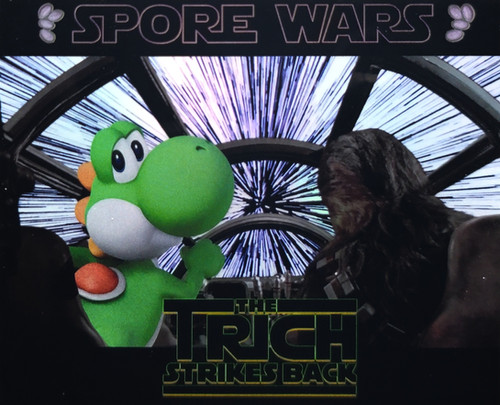 Yosh Solo 3" Holographic Vinyl Sticker | DINOSPORES