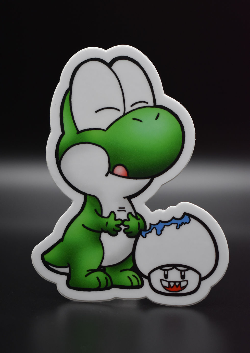 Yum Yum Yoshi 3" Vinyl Sticker | DINOSPORES