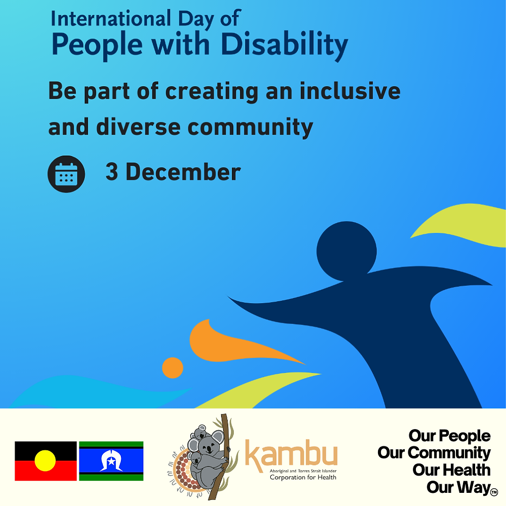 International Day of People With Disability, 3 December 2025