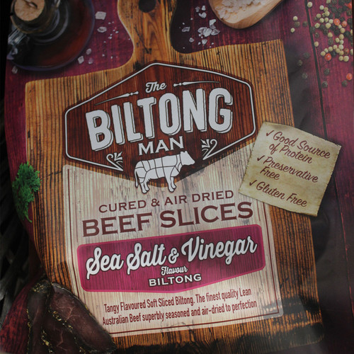 The Biltong Man - Sea Salt and Vinegar | Oakville Harvest