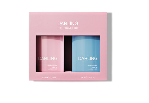 The Travel Kit Darling. SPF 30 en 50 zonnebrandcrèmes