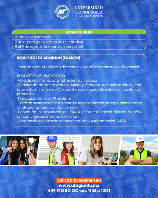 LA UNIVERSIDAD TECNOLÓGICA DE AGUASCALIENTES INICIA SU PROCESO DE ...