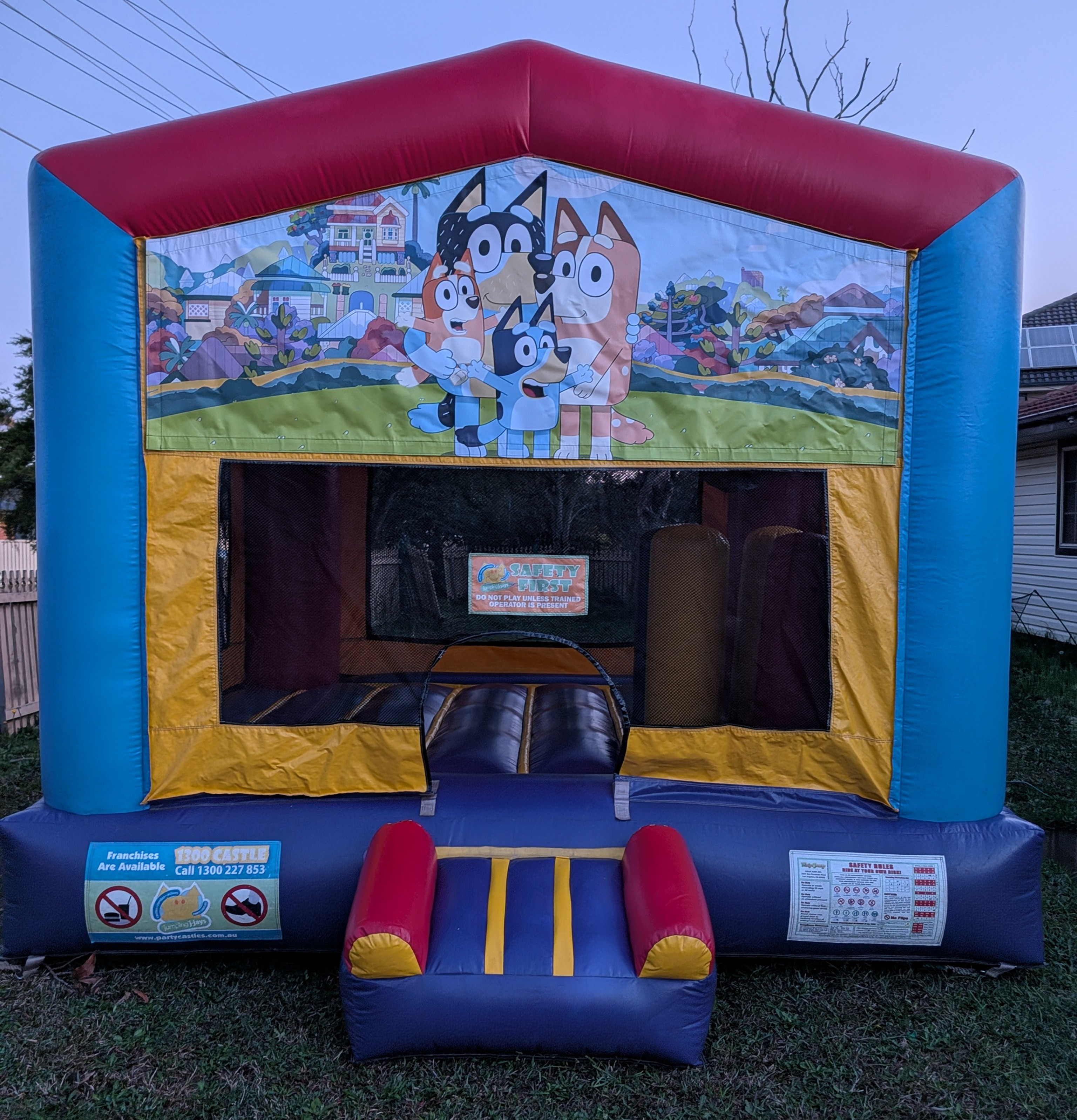 Bluey Themed Bounce House | Jumping Joeys