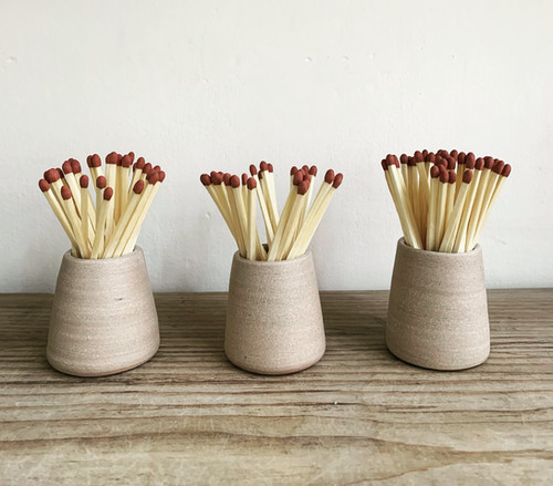 Match strike pots | CraggJones Clay