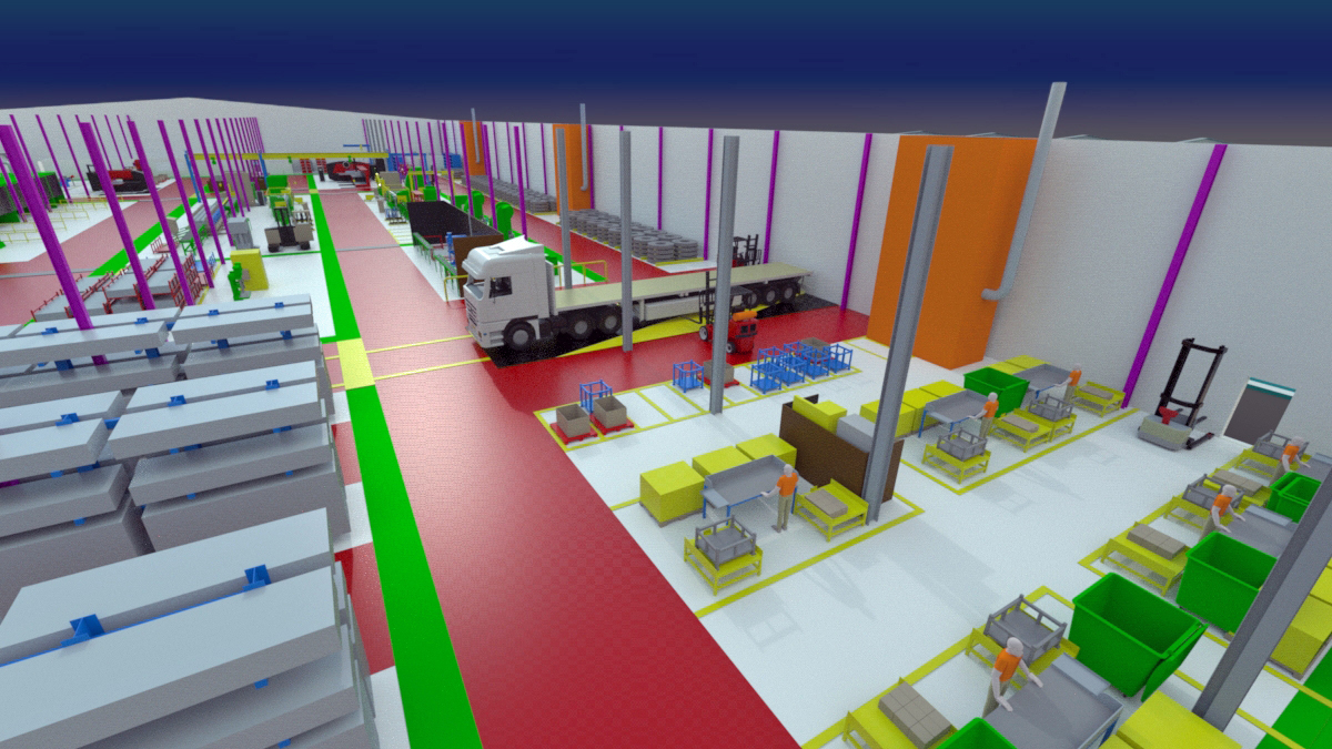 Factory Layout and Process Flow Design | UK | Giraffe Logic