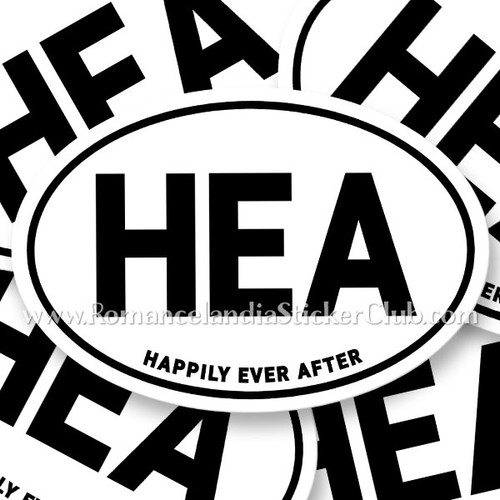 Sticker: HEA Bumper Sticker | Romancelandia Shop