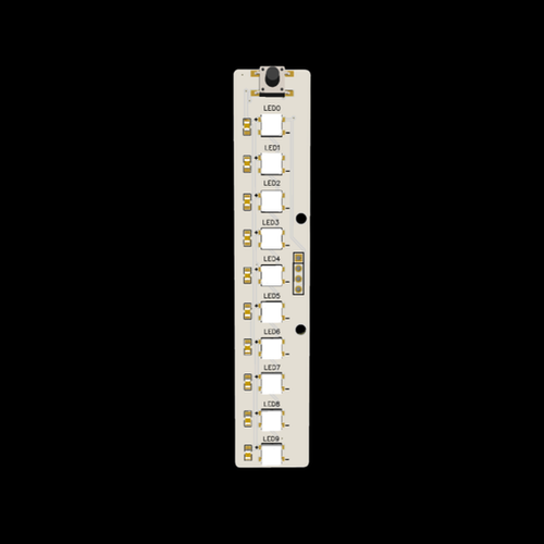 PandaByte RGB LED Strip WS2812B XIAO Footprint with Switch | PandaByte.in