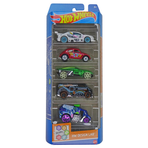 Hot Wheels - 5 Pack HW Design Lab (2023) | alhershop