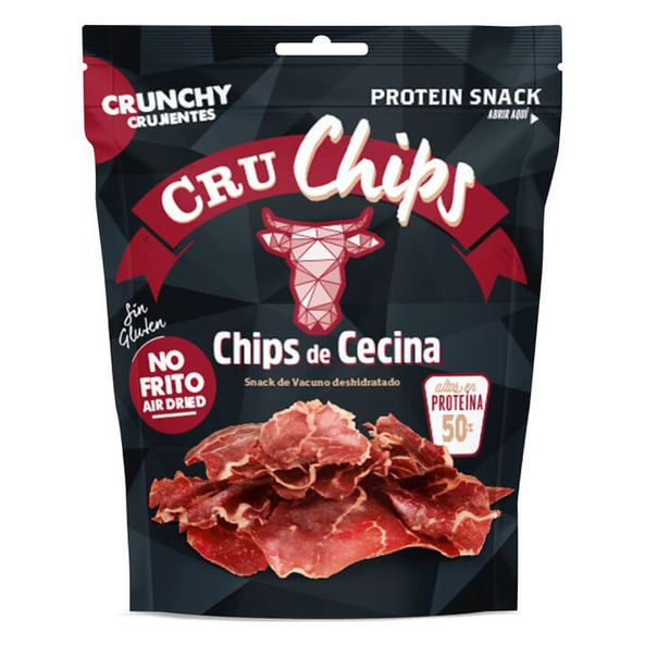 Spanish Air Dried Beef Chips 20g | Diverxu