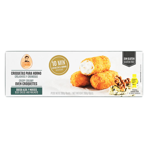Frozen Blue Cheese And Walnut Croquette | Diverxu