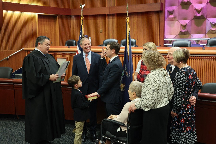 Assemblyman Matt Slater Sworn into Office