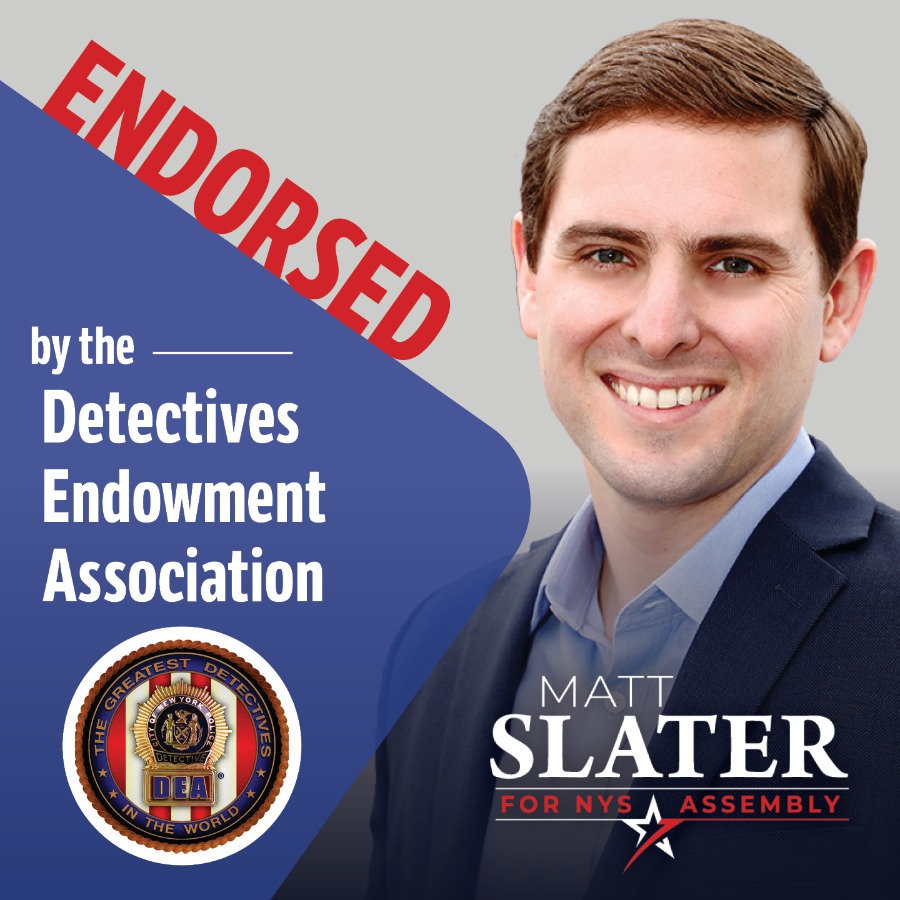 New York City Detectives Endorse Slater For Assembly