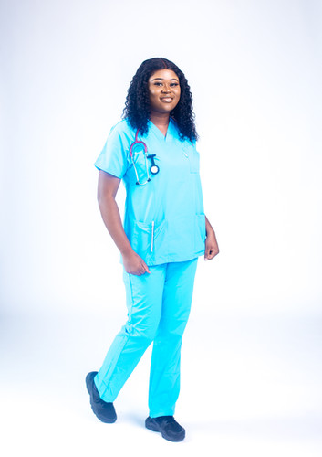 Turquoise Unisex Scrubs Set | Piety Scrubs