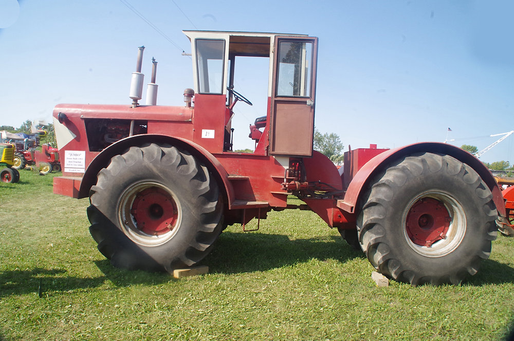 ‘I decided to build a 4WD tractor’